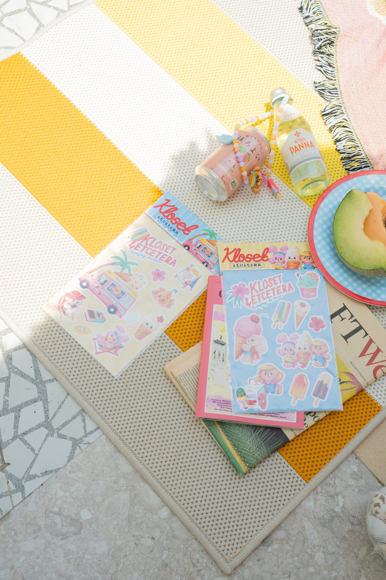 Ohayo Ice Tsu Sticker Set B